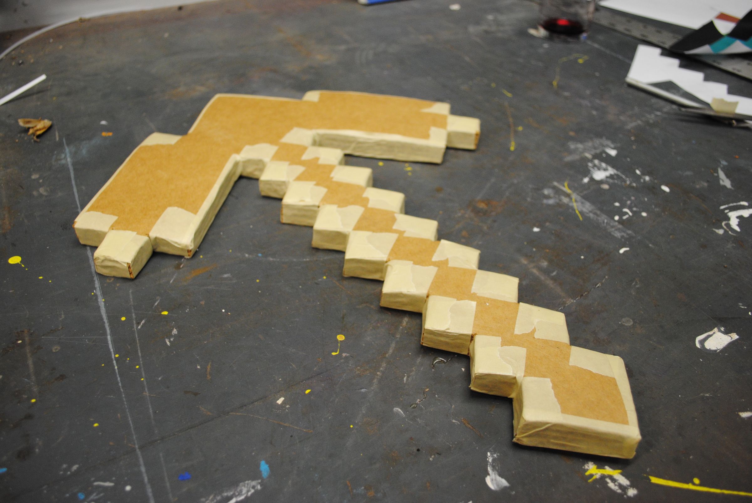 Minecraft Pickaxe - $5 and 45 Minutes : 5 Steps - Instructables