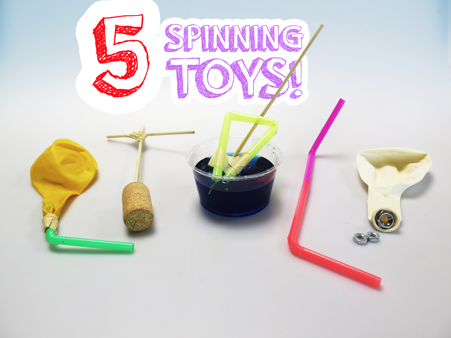 5 Toys That Spin! : 6 Steps - Instructables