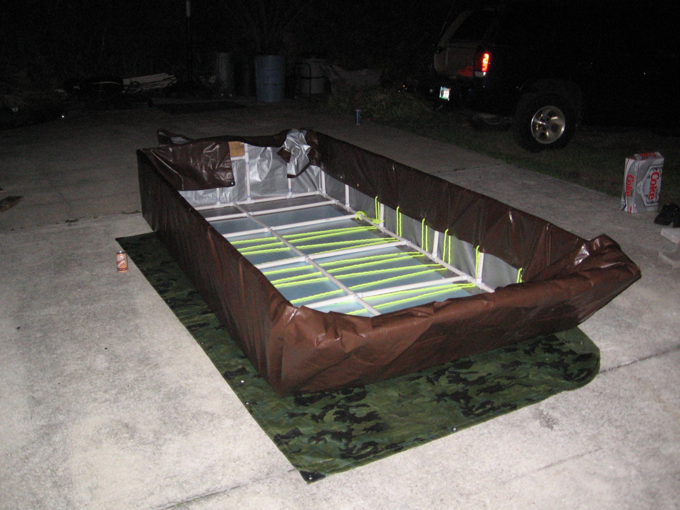 Build Your Own PVC Johnboat for Minimal Cost and Time. : 8 Steps (with ...