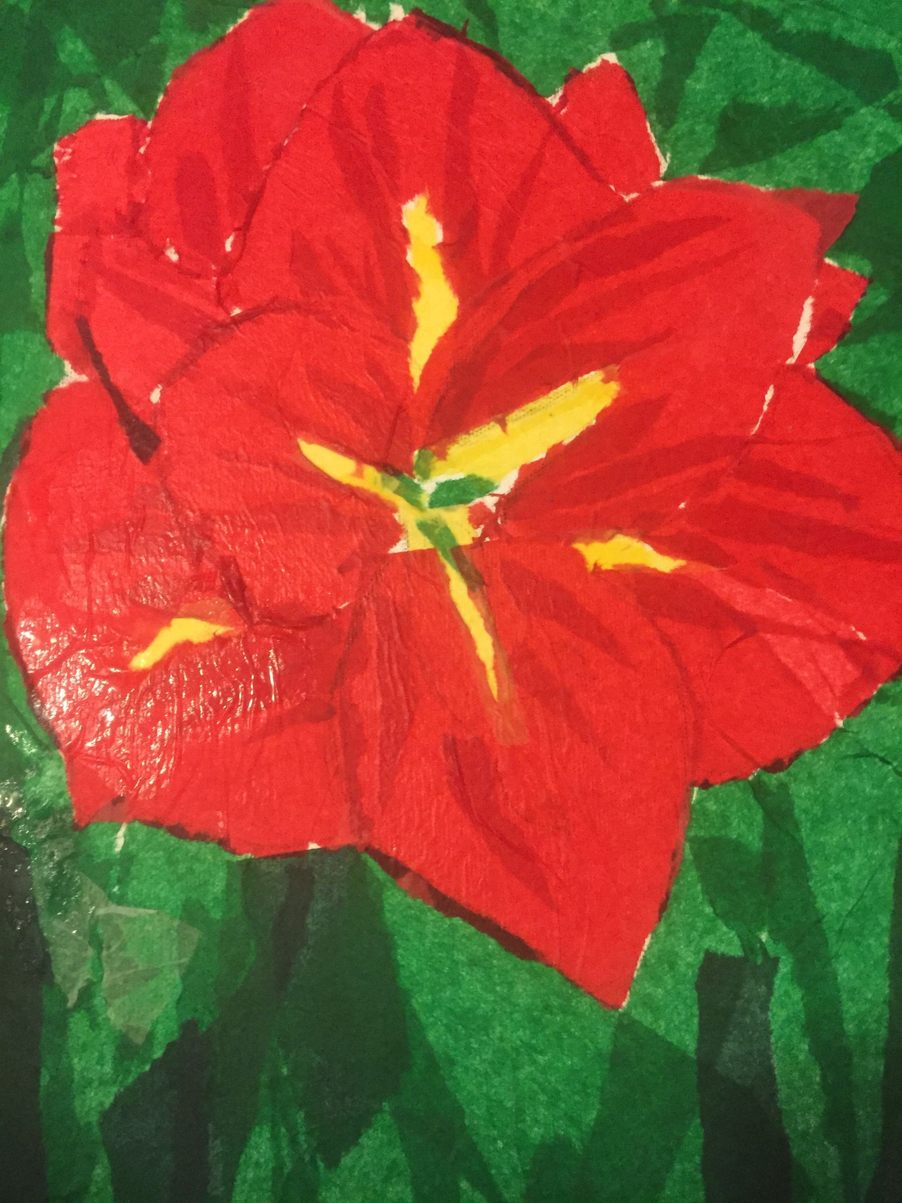 Tissue Paper and Glue Collage : 5 Steps (with Pictures) - Instructables