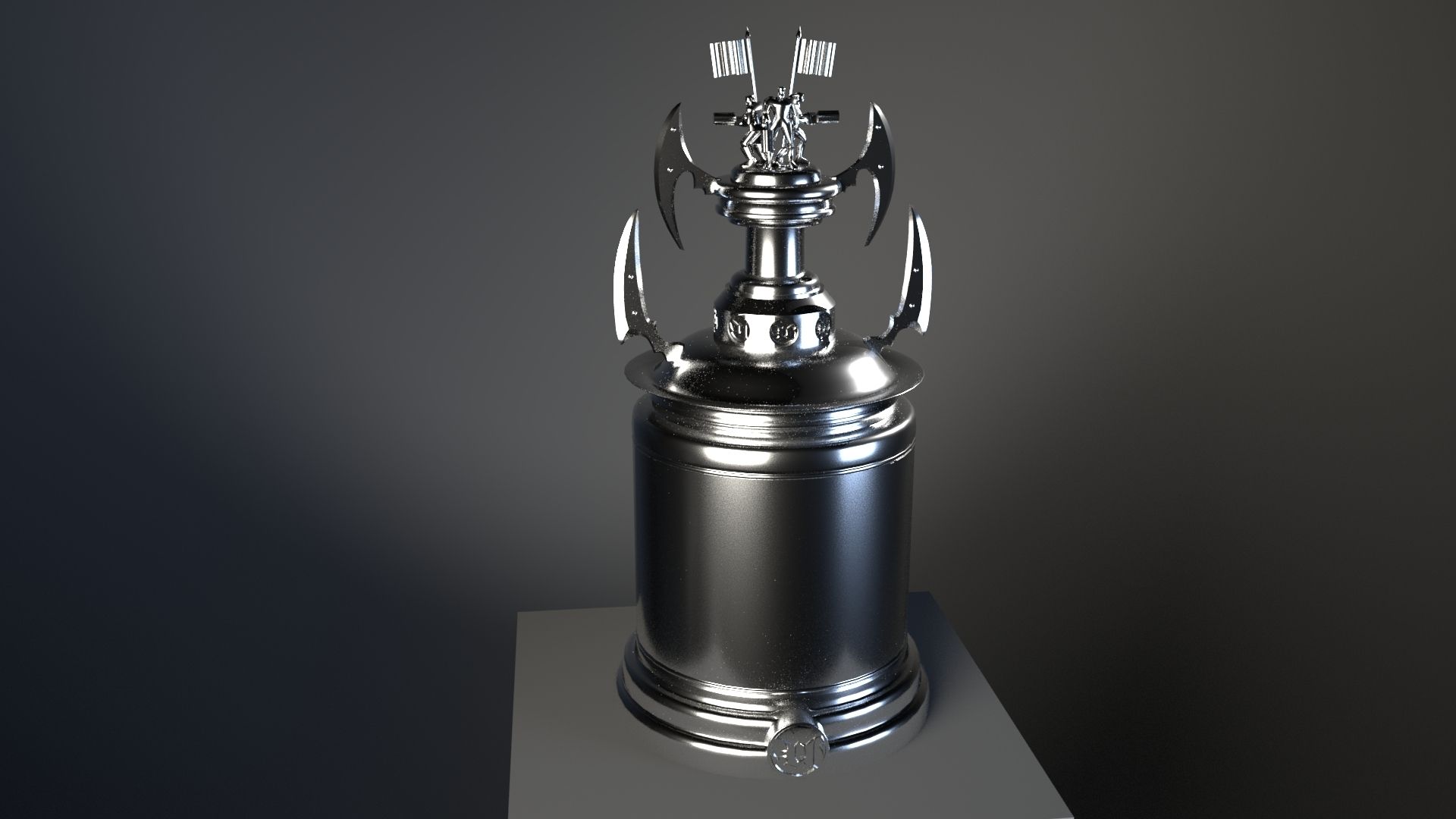 Unreal Tournament Trophy Papercraft + 3d Print : 5 Steps - Instructables