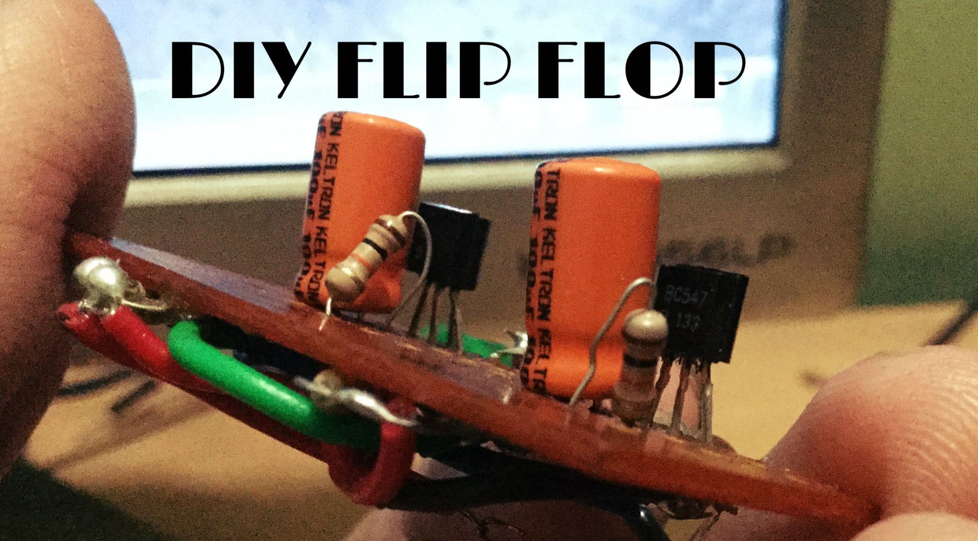 DIY Flip-Flop Multi Vibrator Circuit : 3 Steps - Instructables