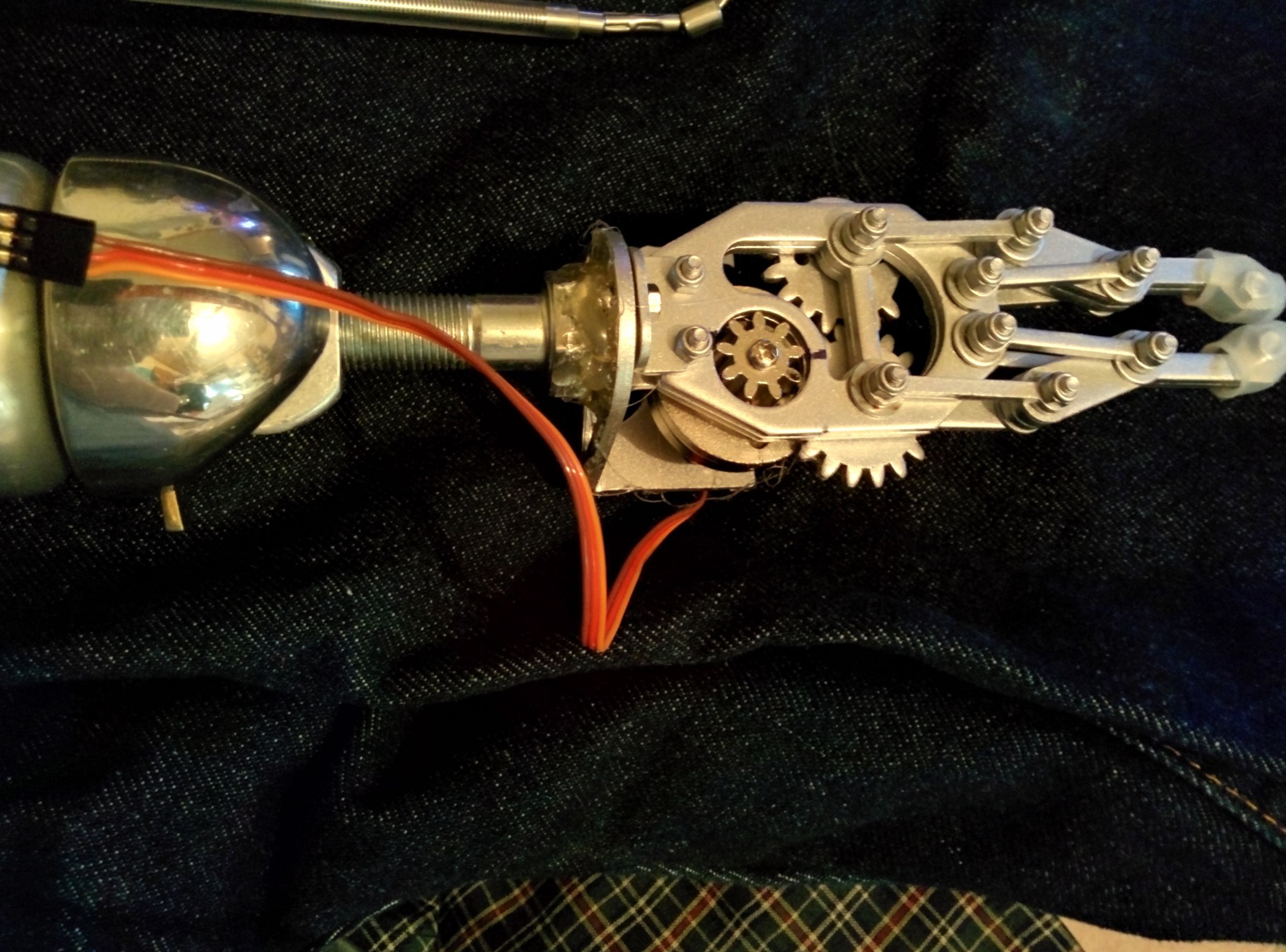 Robotic Prosthetic Hand With Claw or 3d Printed Hand : 5 Steps ...