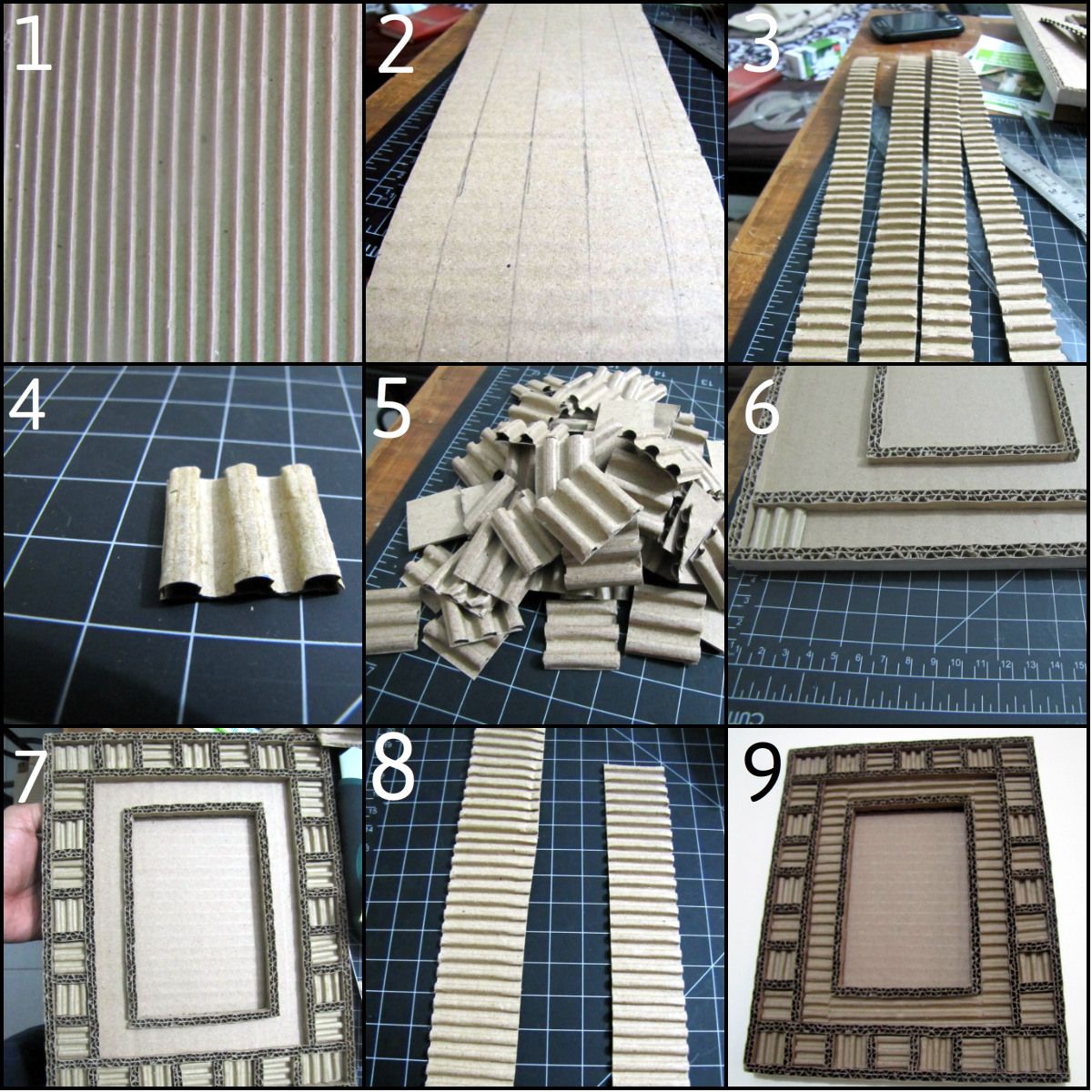 Designer Cardboard Photo Frames, a Mega Tutorial : 11 Steps (with ...