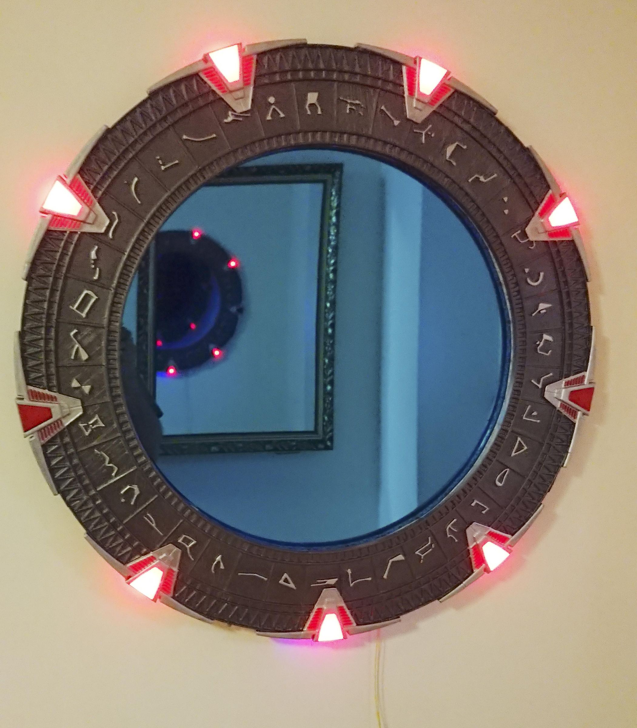 Stargate Mirror With Visual and Sound Effects : 9 Steps (with Pictures ...