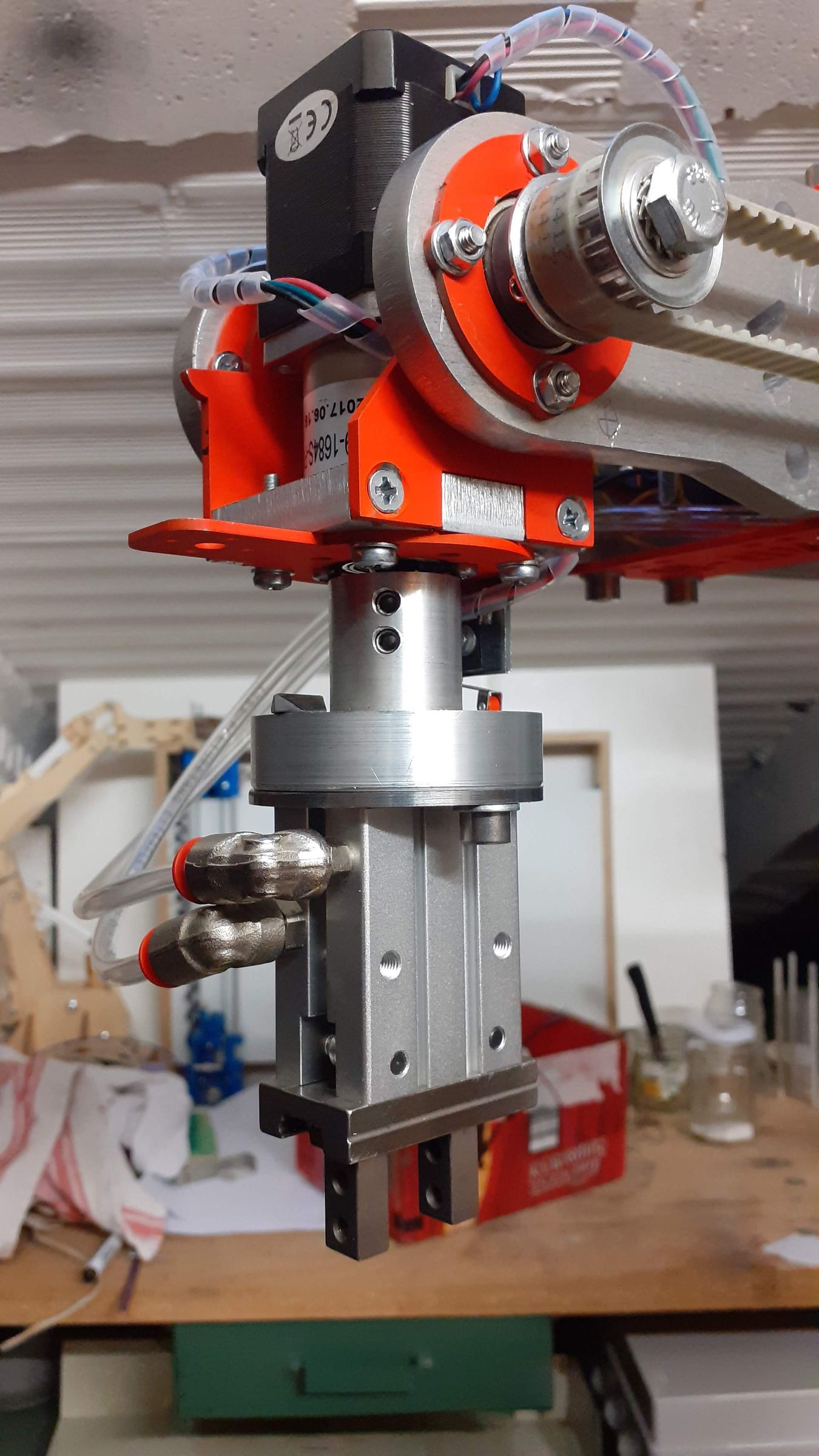 DIY Robot Arm 6 Axis (with Stepper Motors) : 9 Steps (with Pictures ...