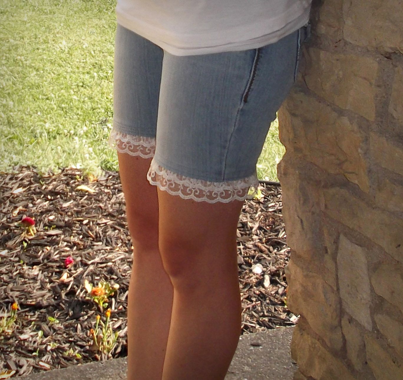 Diy Lace Shorts