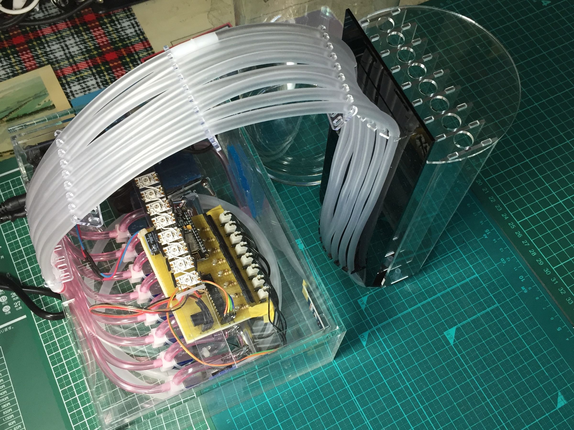 Glowing Air-Bubble Clock; Powered by ESP8266 : 7 Steps (with Pictures) - Instructables