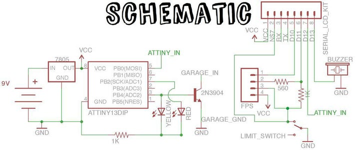 DIY Fingerprint Scanning Garage Door Opener : 12 Steps (with Pictures ...