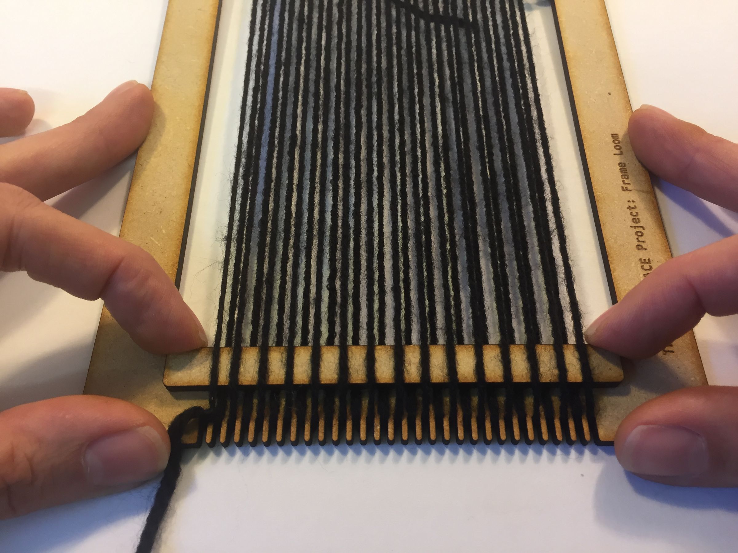 Laser Cut Mini Frame Loom Weaving : 24 Steps (with Pictures ...