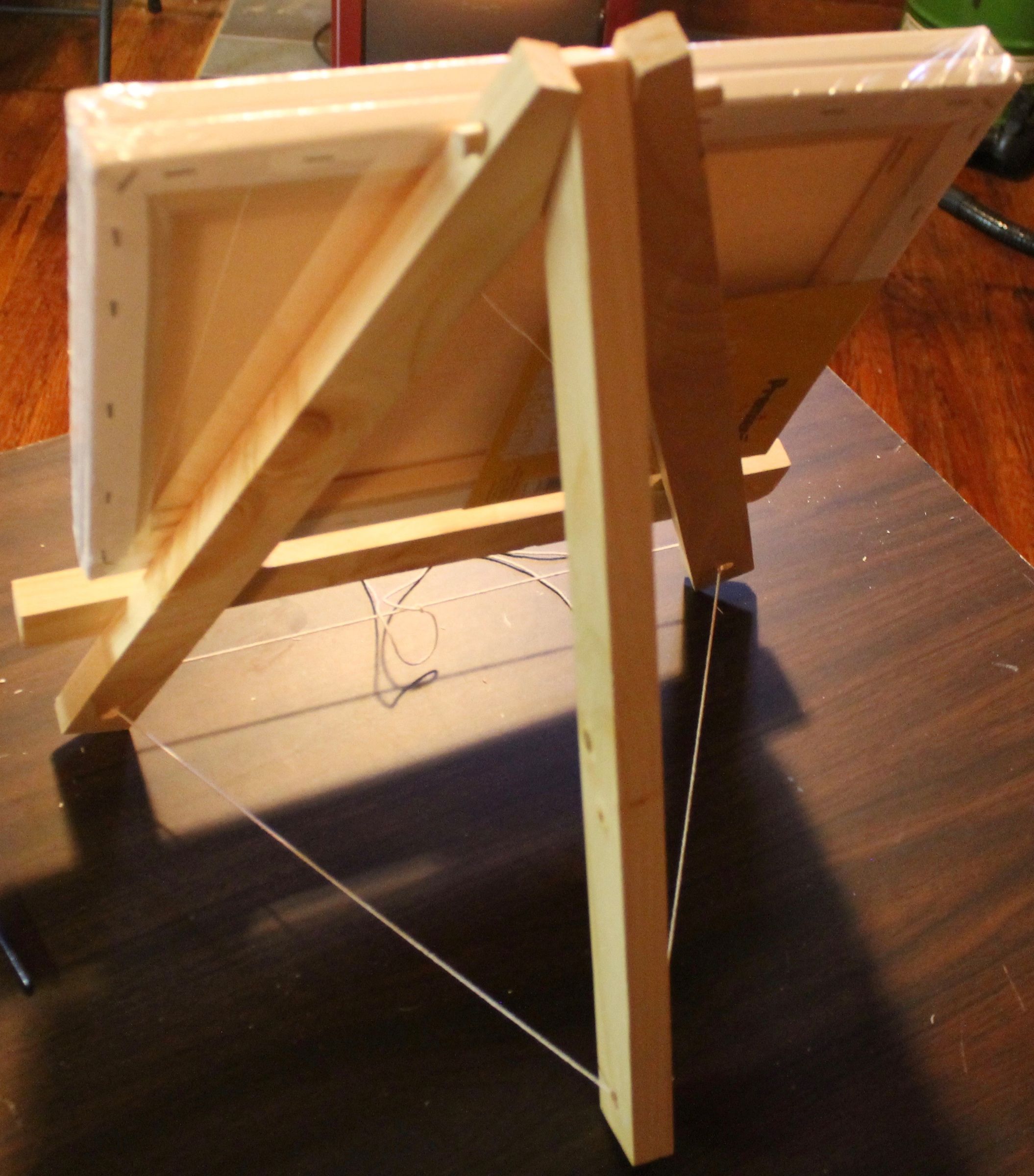 Wood Easel - Simple and Inexpensive : 4 Steps (with Pictures ...