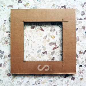 DIY Picture Frame From Cardboard and Chocolate Wrappers : 7 Steps ...
