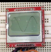 Displaying and Generating Sine Wave on Nokia LCD 5110 Using Arduino : 4 Steps - Instructables