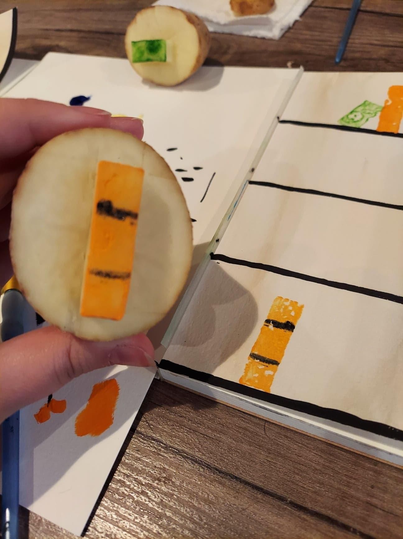 Potato Stamped Postcards : 8 Steps (with Pictures) - Instructables