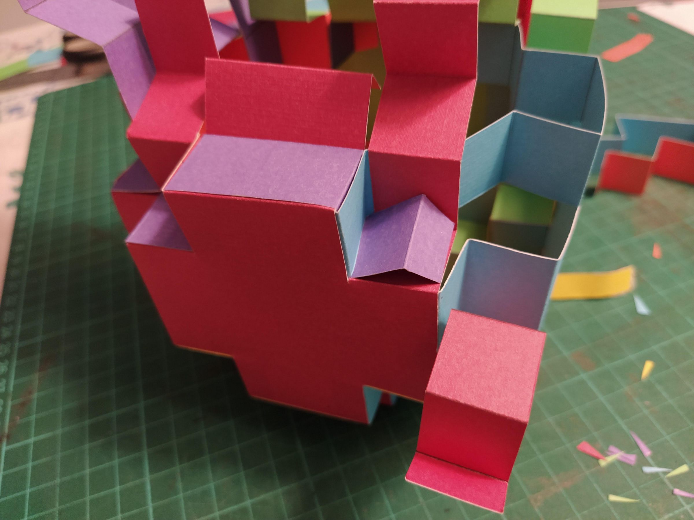 Paper Voxel Sphere : 8 Steps (with Pictures) - Instructables
