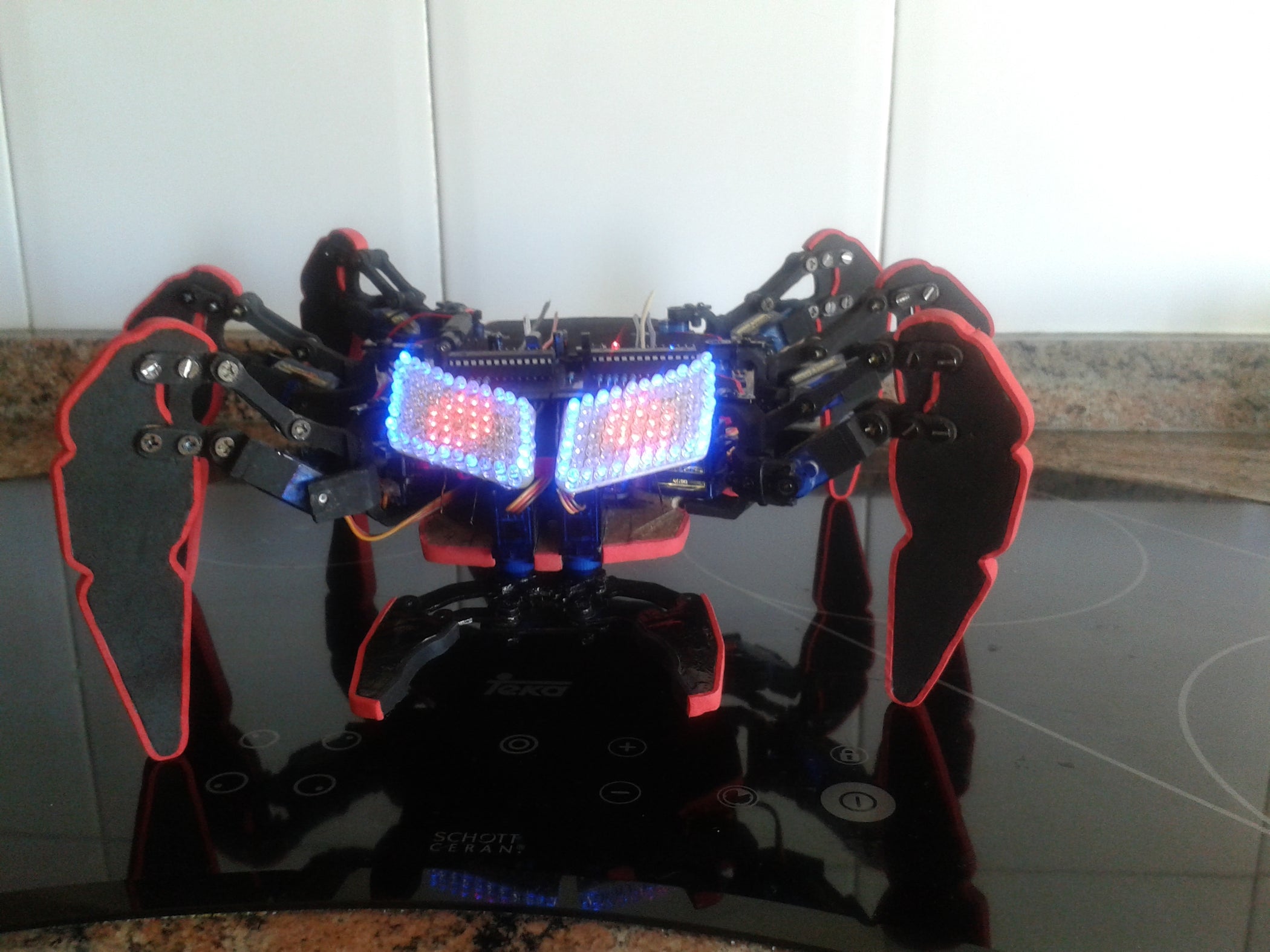 DIY Handmade Hexapod With Arduino (Hexdrake) : 19 Steps (with Pictures ...