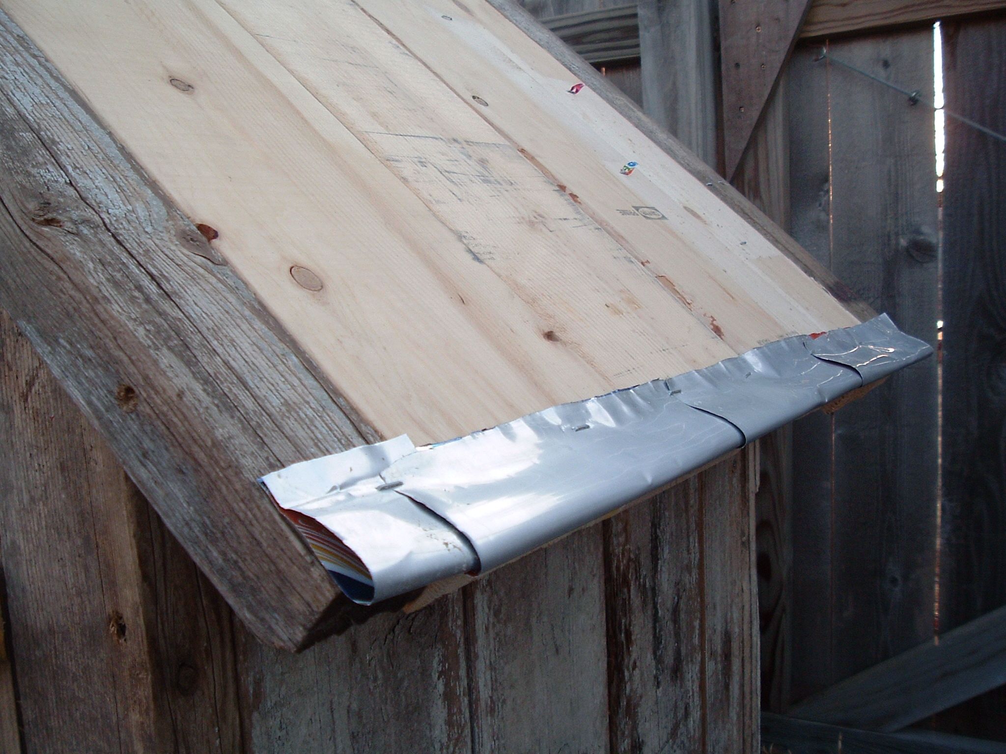 Make Shingles and Siding Out of Aluminum Cans (Beer Can Roof) : 8 Steps ...