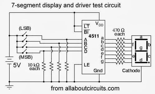 ATMega328P Rotary Encoder and 7-Segment Display : 6 Steps (with Pictures) - Instructables