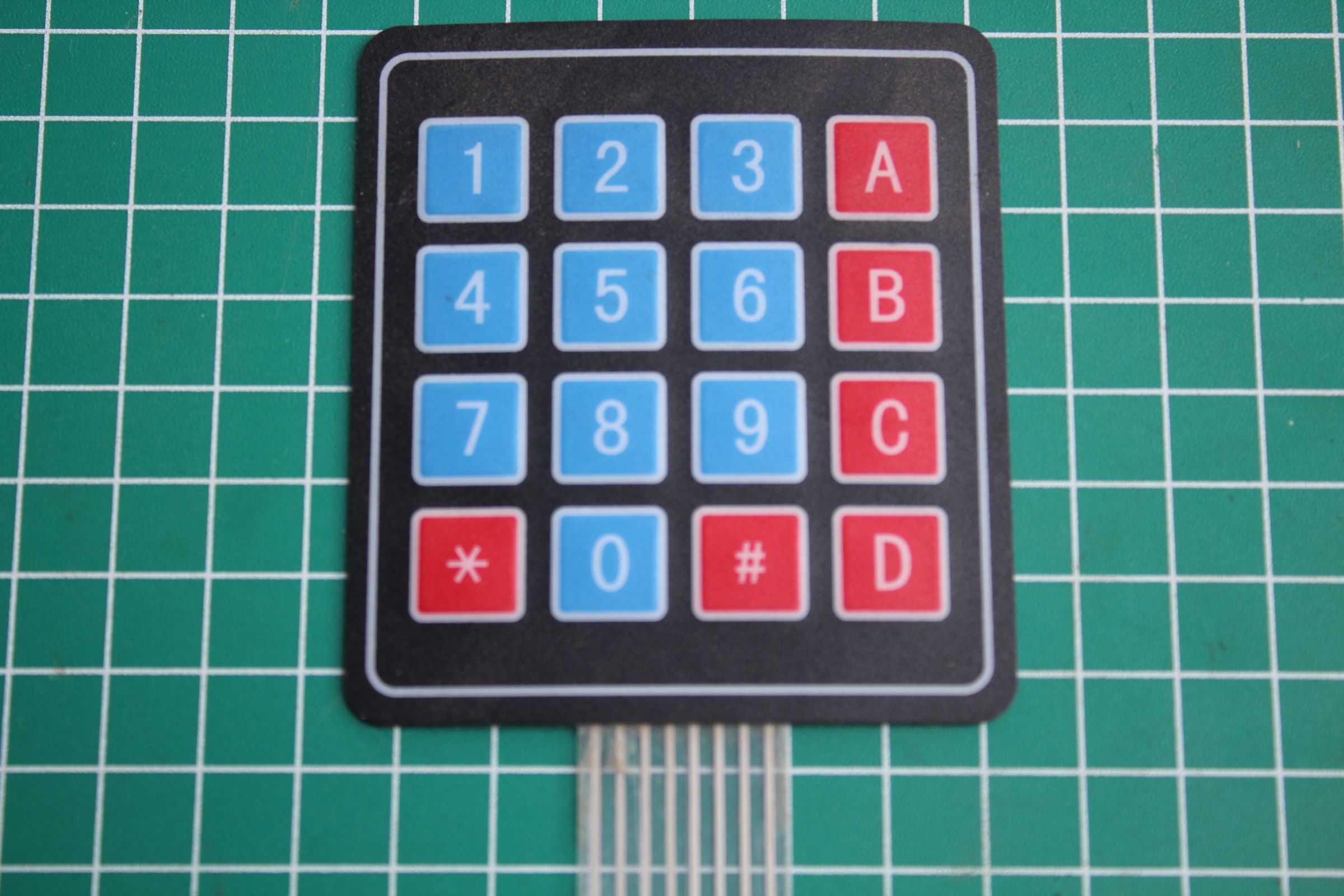 4x4 Matrix Membrane Keypad Using Arduino Nano : 4 Steps - Instructables