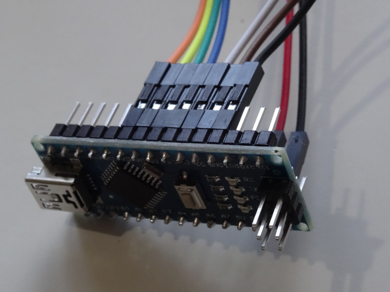 Arduino Nano And Visuino Control Stepper Motor With Buttons 12 Steps