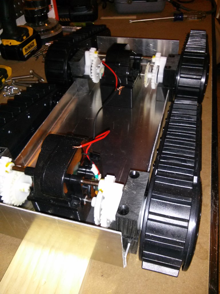 Quad Track Arduino Robot 11 Steps With Pictures Instructables