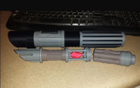 3D Printed Lightsaber With Internals - Darth Vader : 5 Steps ...