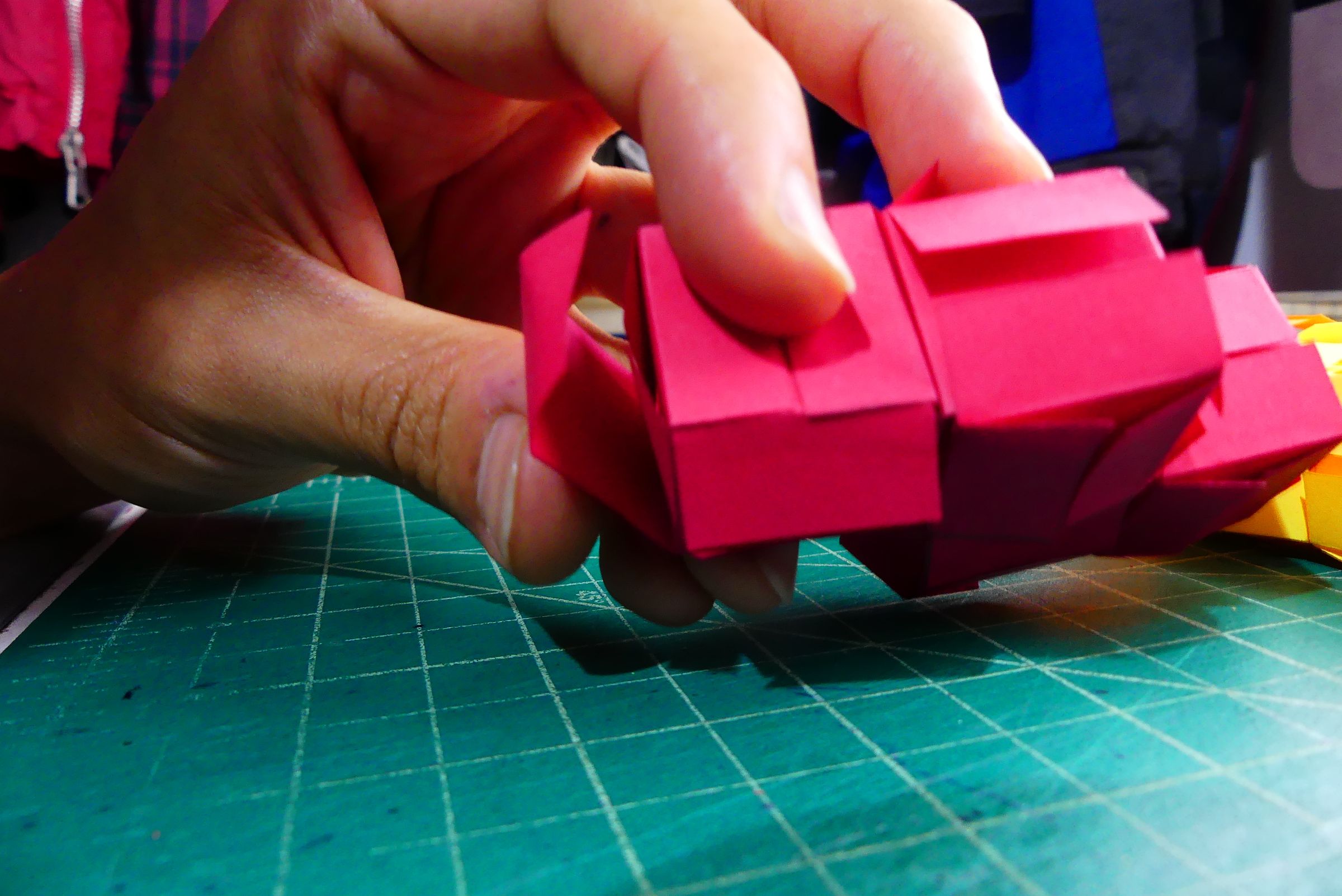 Rainbow Tetris Paper Sculpture : 7 Steps (with Pictures) - Instructables