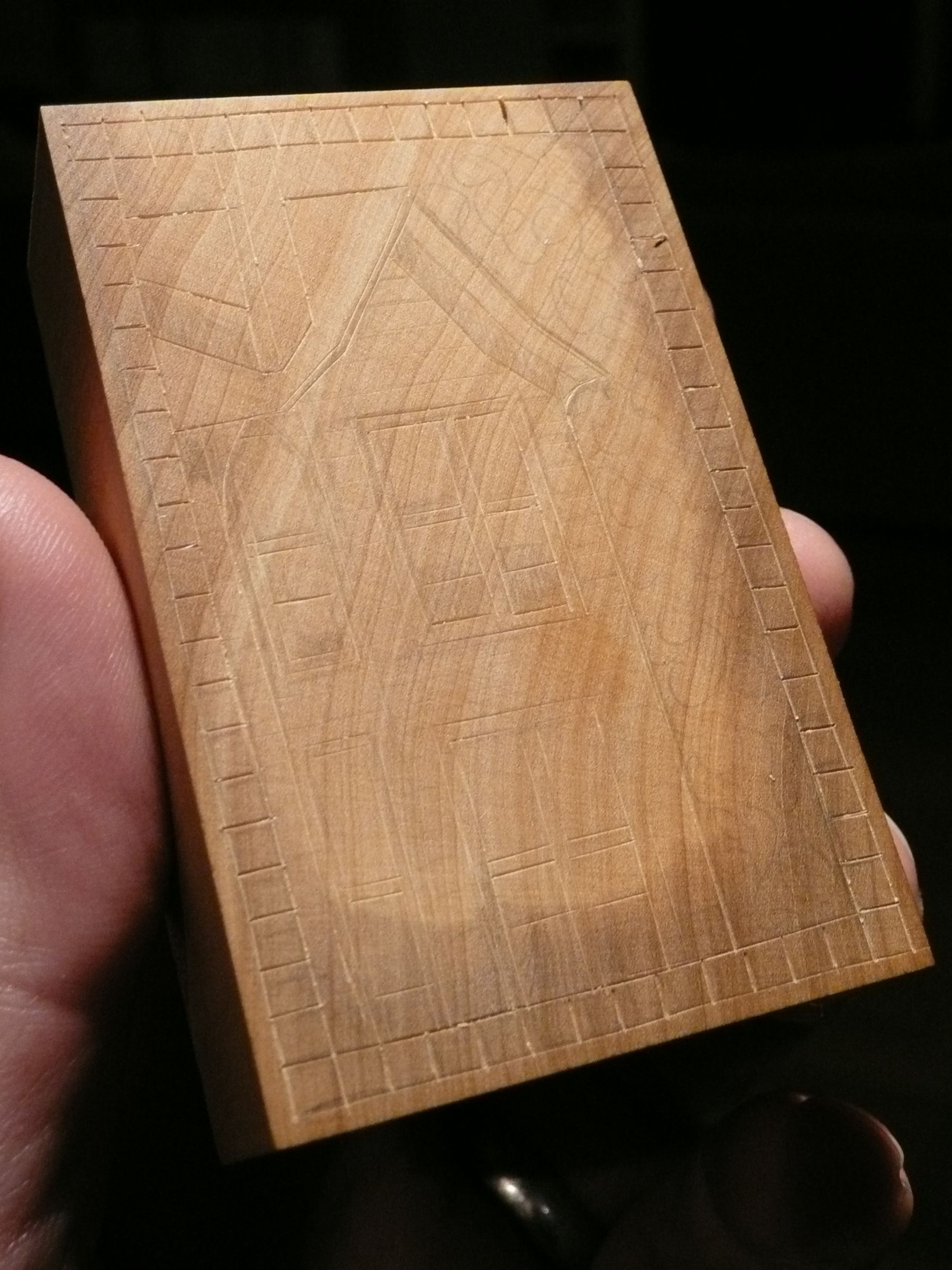 Creating, Cutting and Printing Your Own Woodblock : 5 Steps (with ...