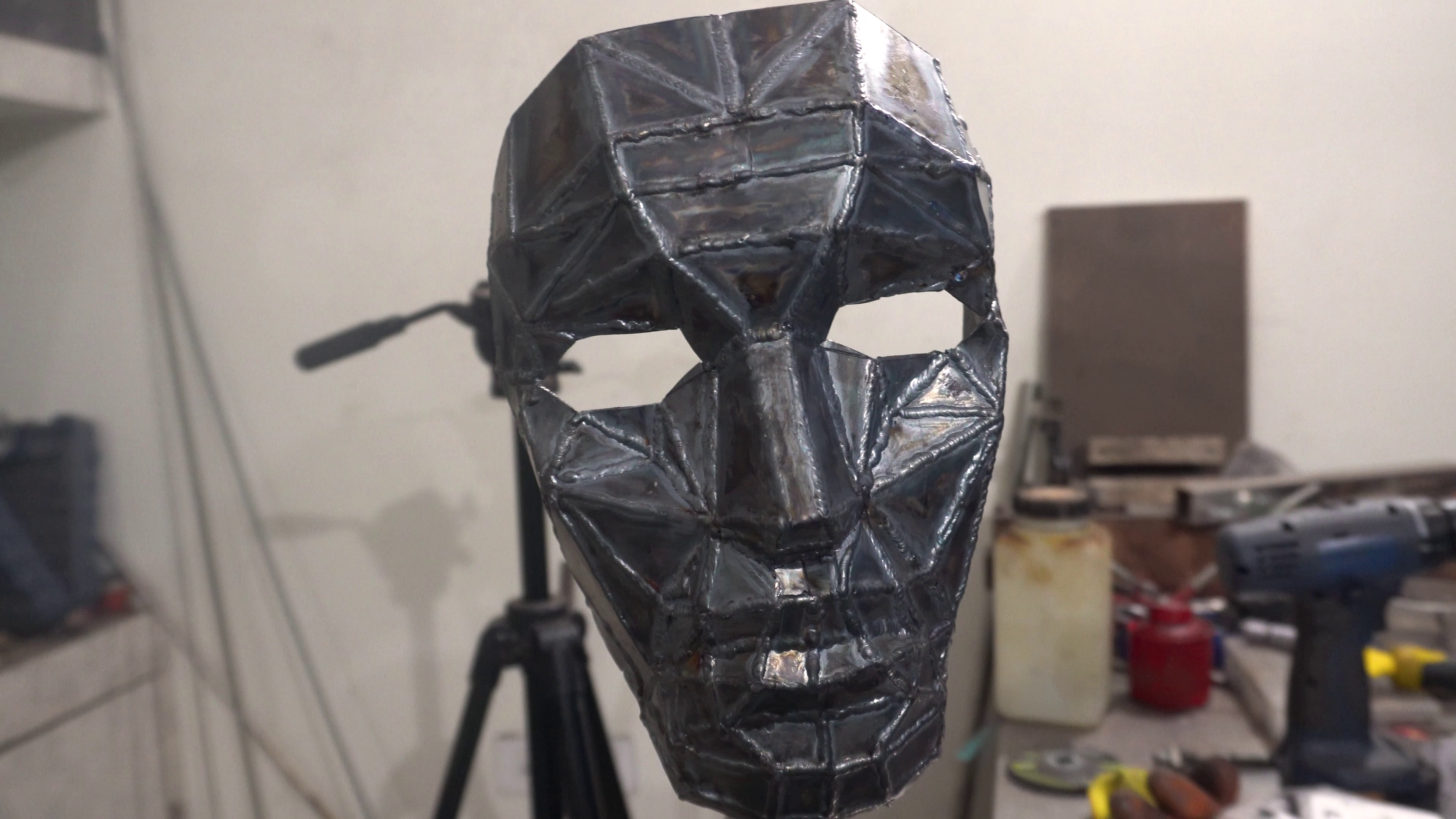 Sheet Metal Front Man Mask : 10 Steps (with Pictures) - Instructables