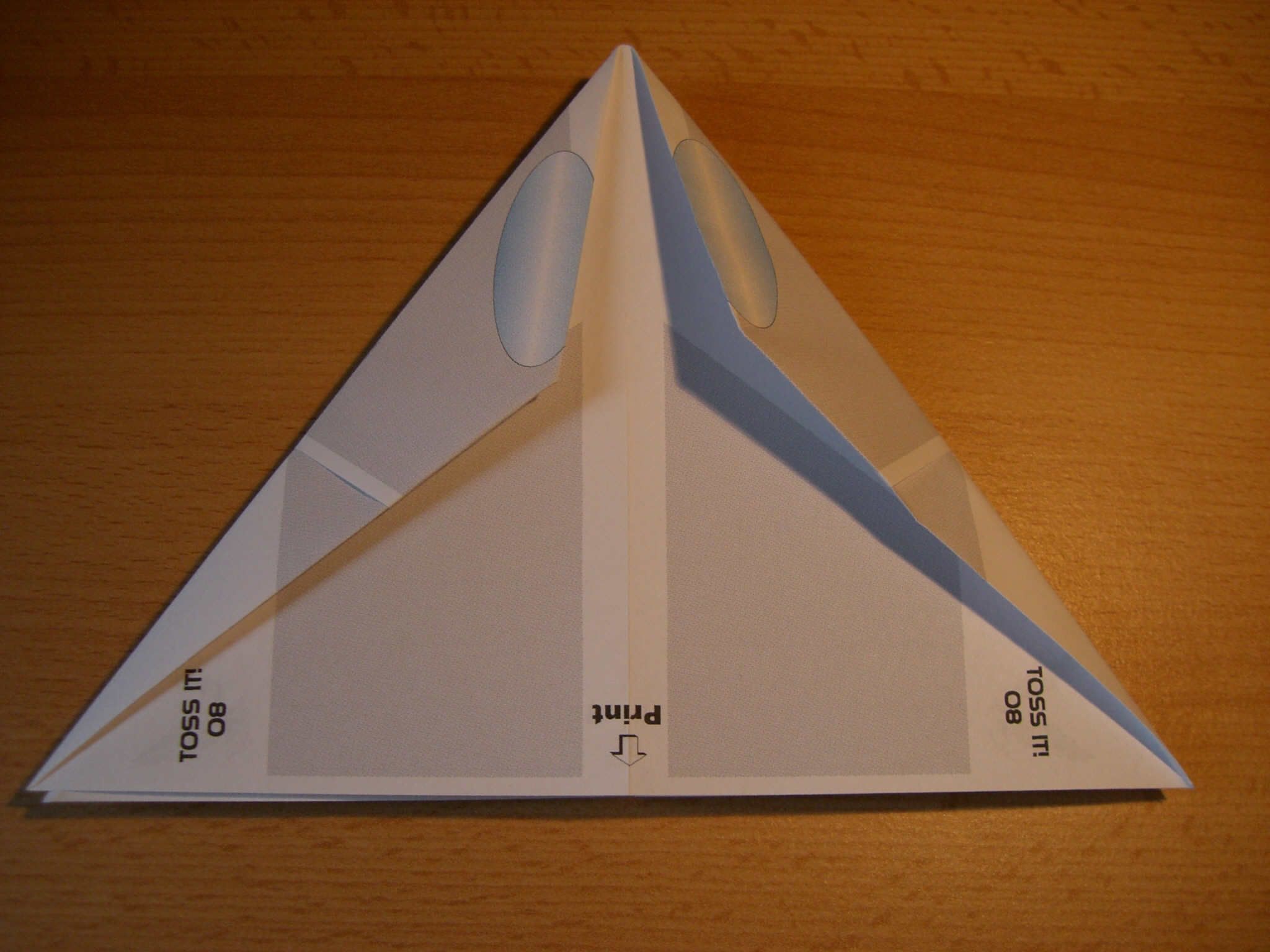 The Eagle Jet Paper Airplane "you Cannot Hide" ;-) : 8 Steps ...