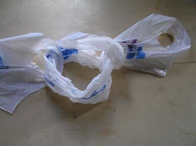 Rope Made From Plastic Shopping Bags : 5 Steps (with Pictures ...