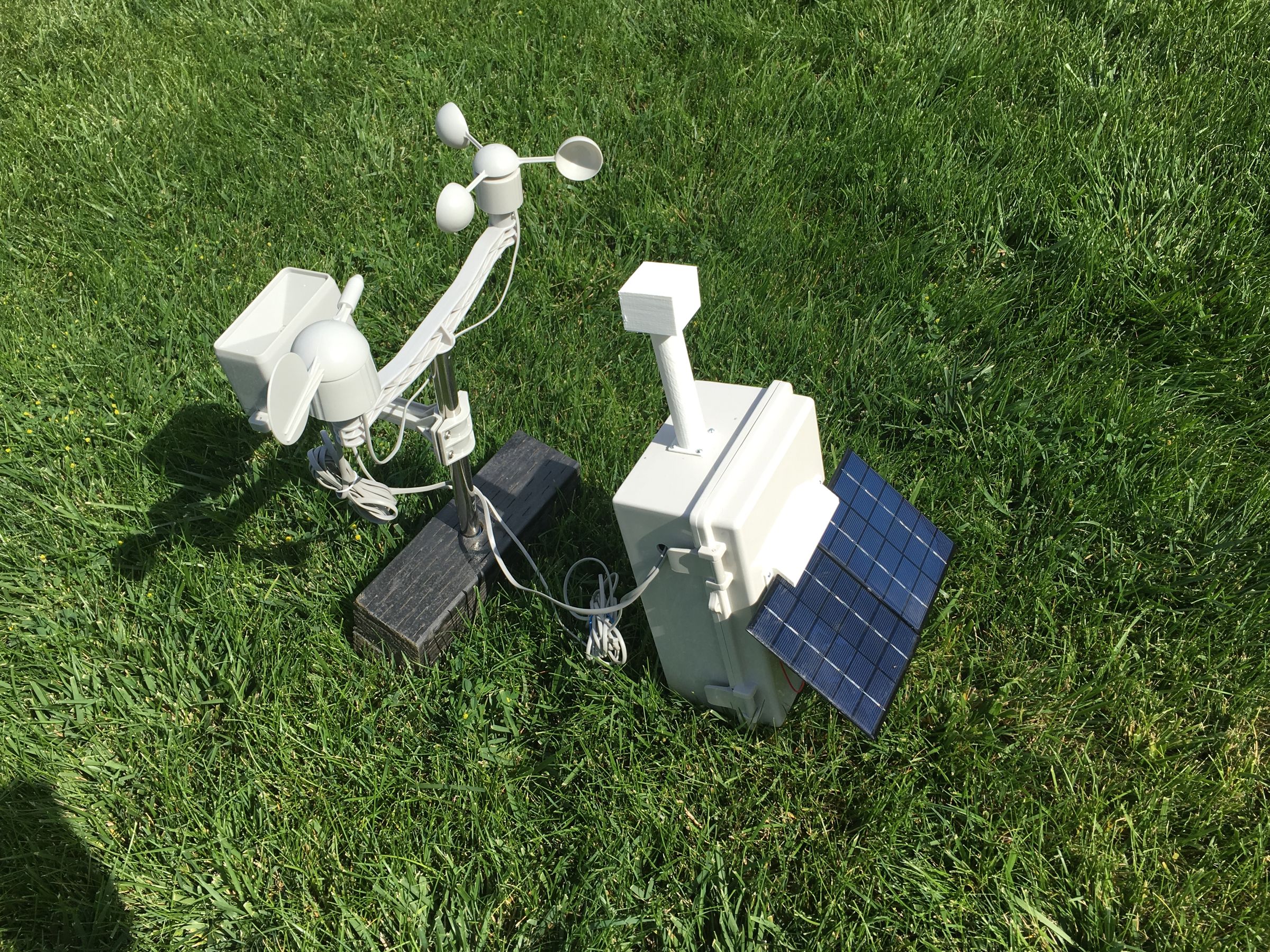 GroveWeatherPi - Solar Raspberry Pi Based Weather Station - No ...