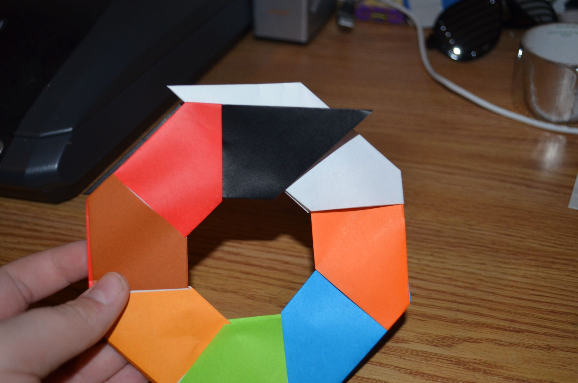 Origami Transforming Pinwheel : 5 Steps (with Pictures) - Instructables