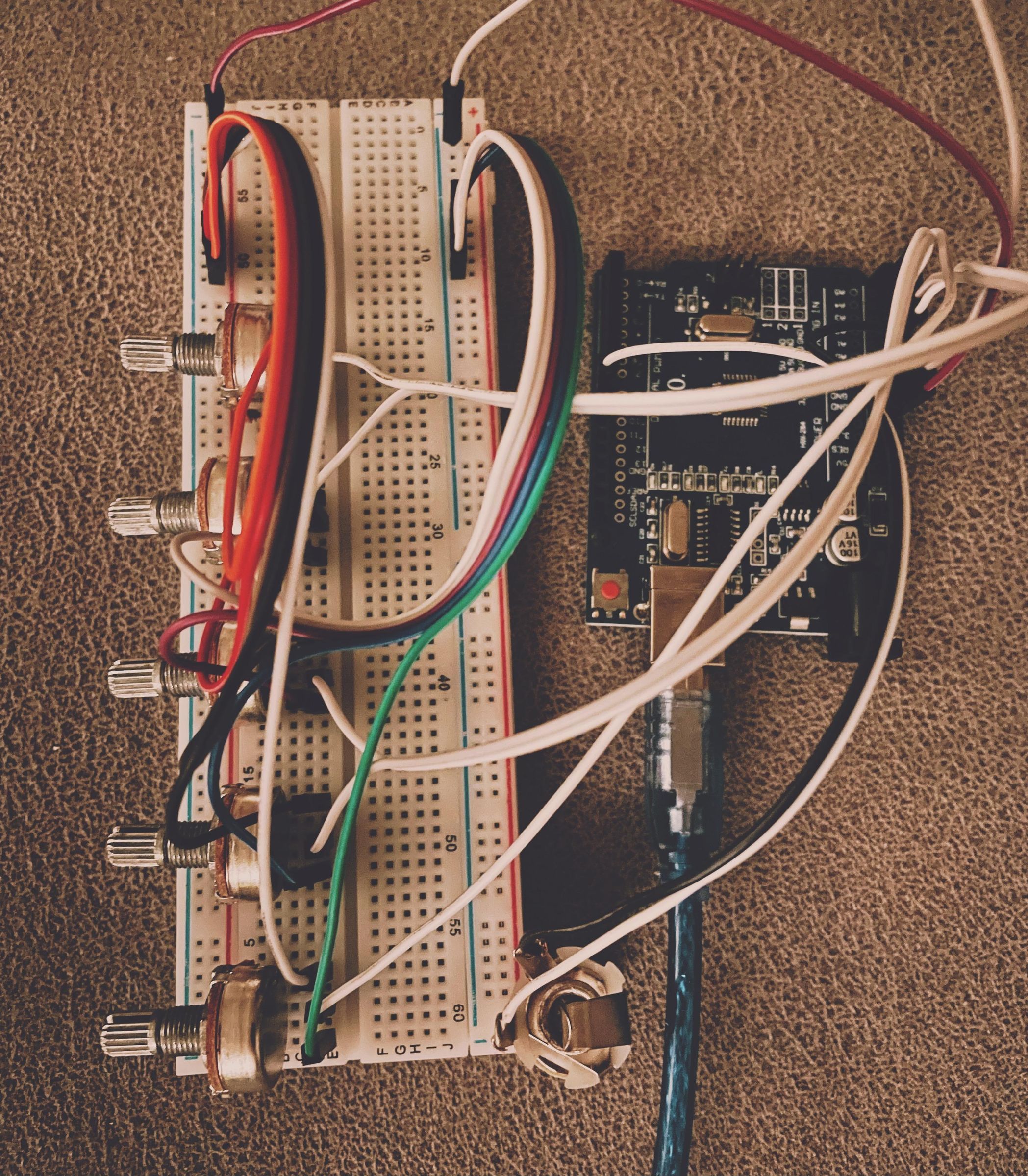 Using Mozzi Library With 5 Potentiometers : 5 Steps (with Pictures ...