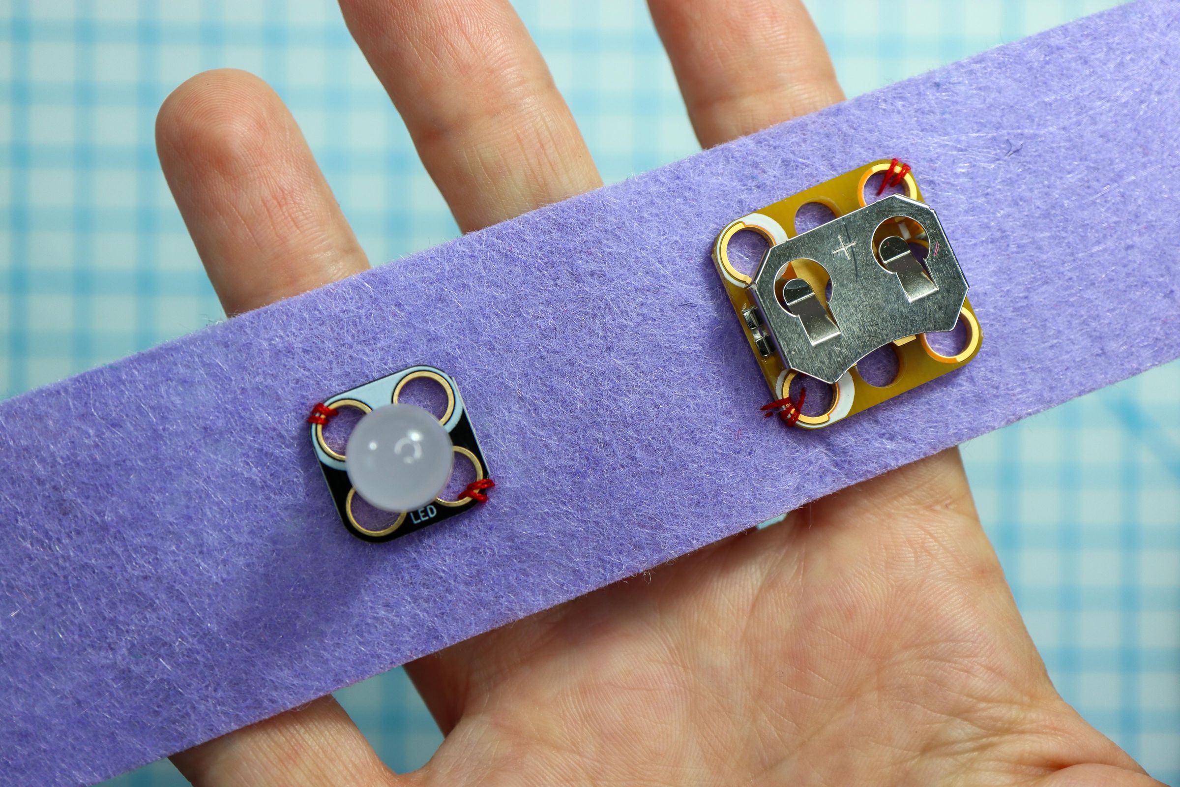 Simple Wearable Projects: Light-Up Bracelets, 4 Ways : 13 Steps (with ...