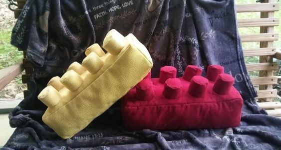 Lego® Brick Throw Pillows (with Free PDF Pattern!) : 7 Steps (with ...