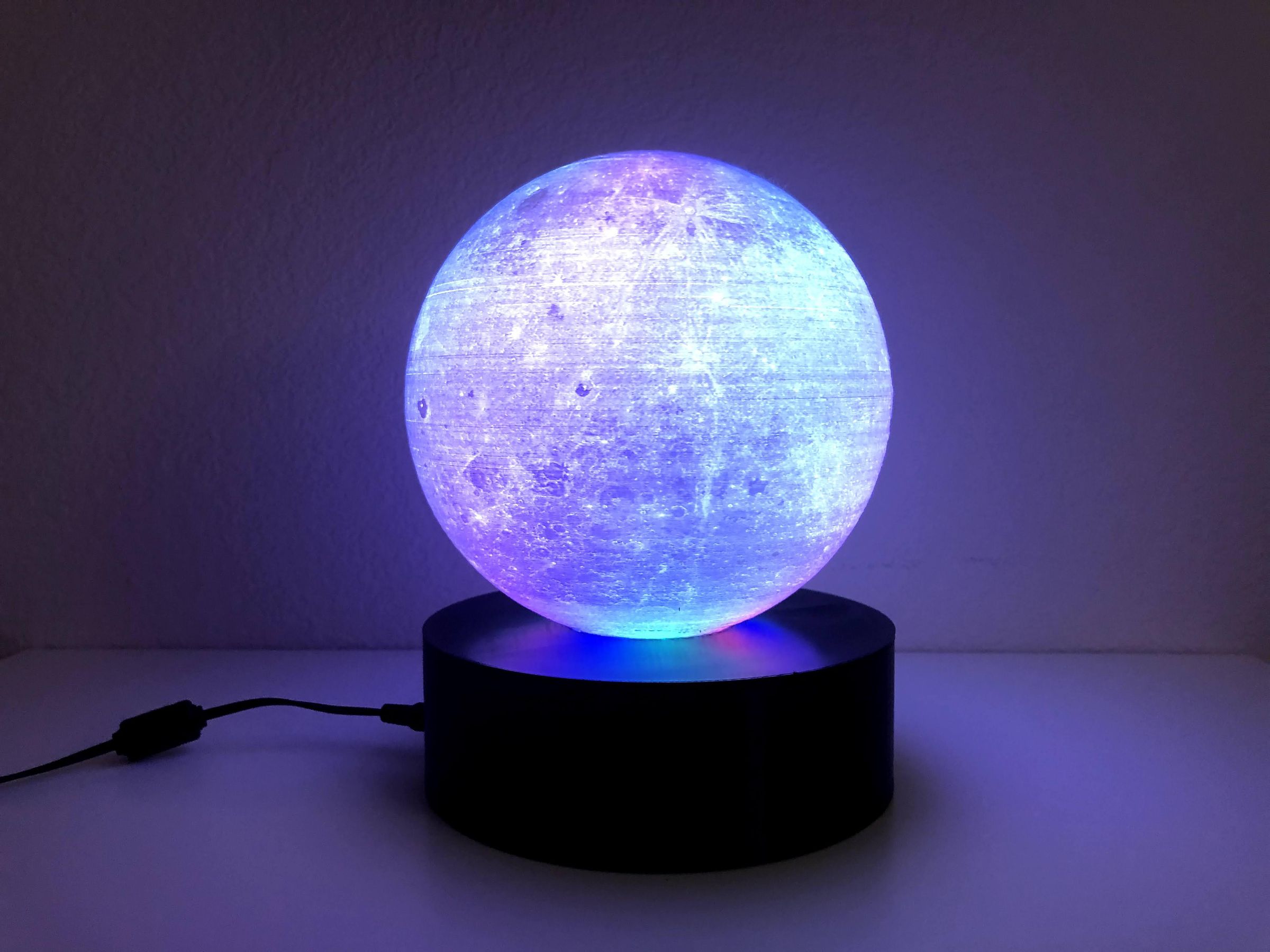 3D Printed Moon Lithophane : 11 Steps (with Pictures) - Instructables