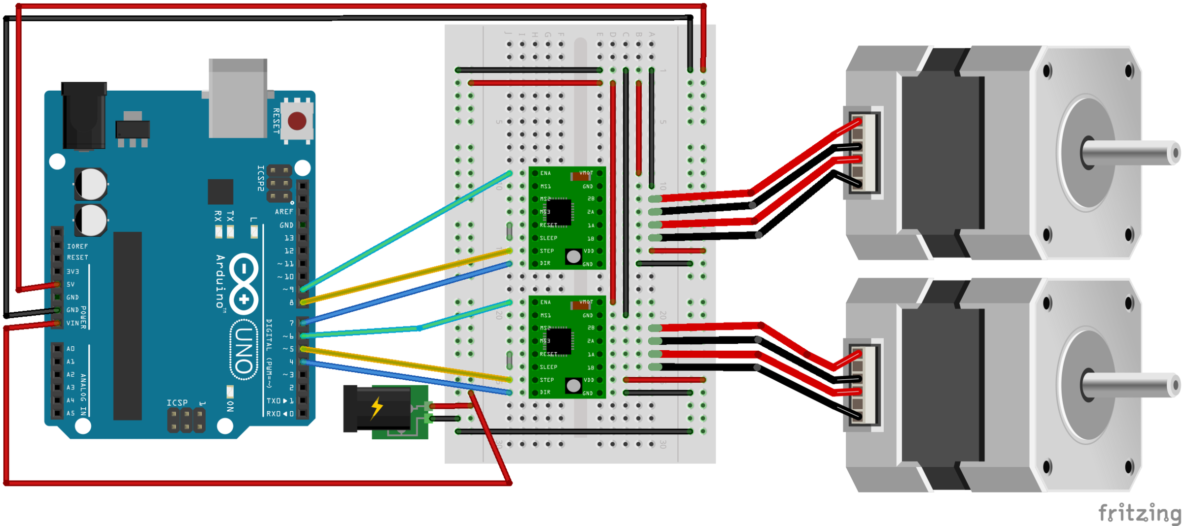 Drive a Stepper Motor With an Arduino and a A4988 Stepstick/Pololu ...