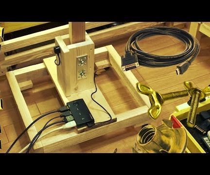 build an adjustable triple monitor stand DIY Project to Discover ...