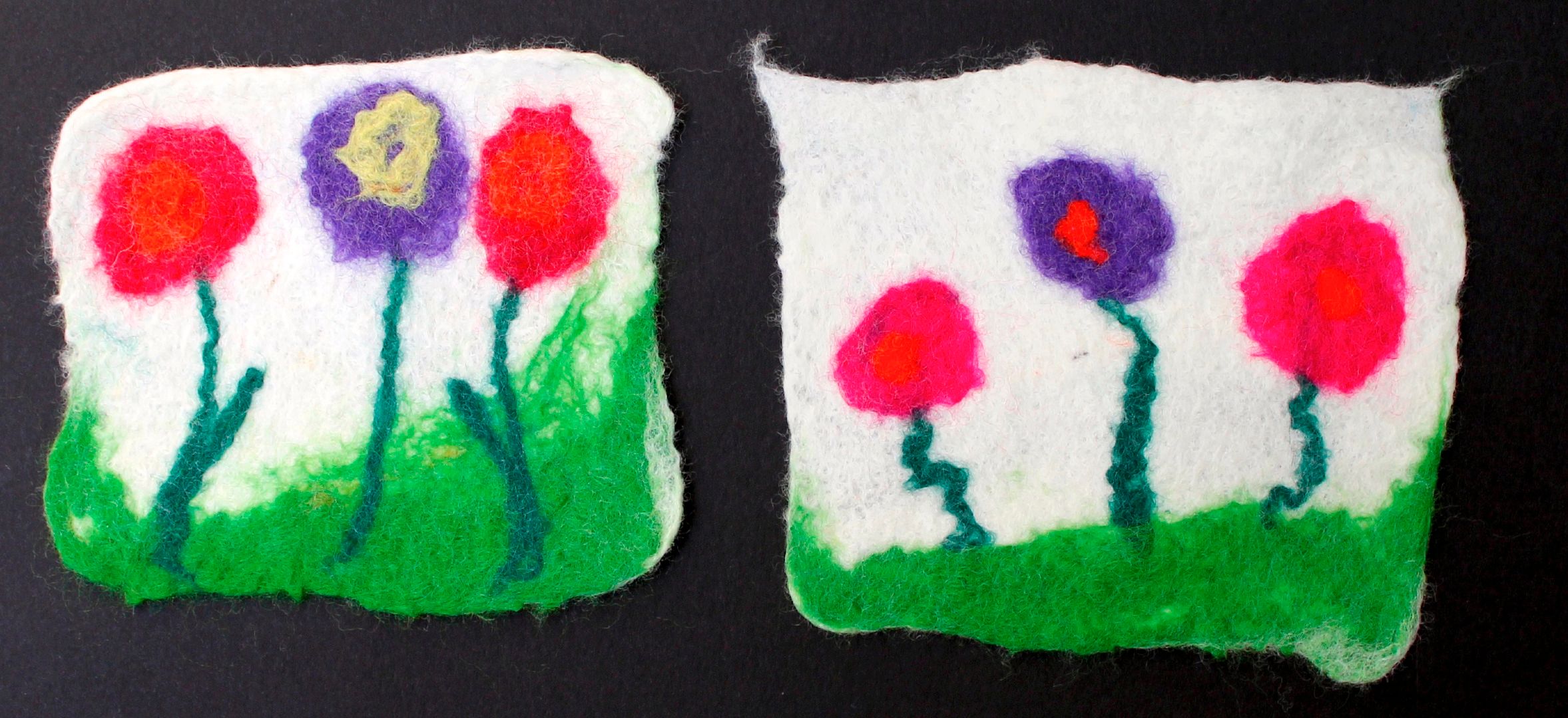Easy Felted Coaster - Kid Project : 6 Steps - Instructables