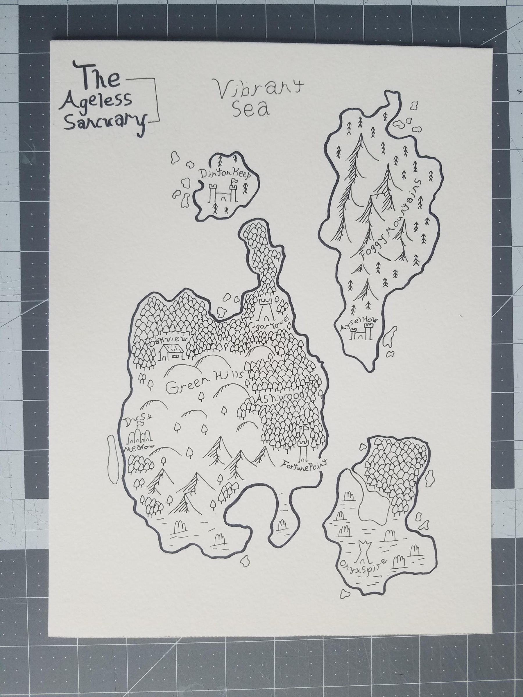 How to Draw Fantasy Maps : 16 Steps (with Pictures) - Instructables