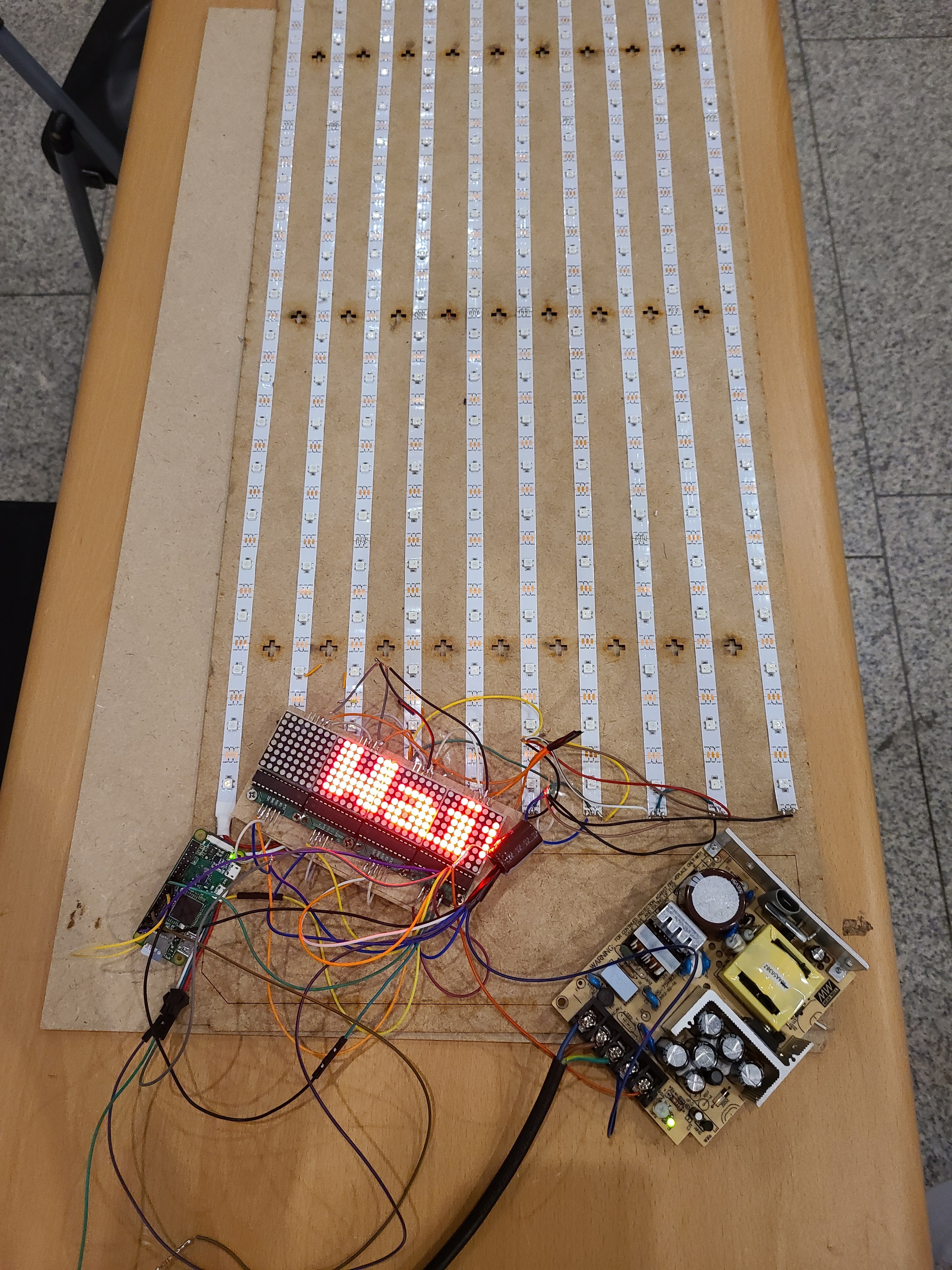 Wooden LED Gaming Display Powered by Raspberry Pi Zero : 11 Steps (with ...