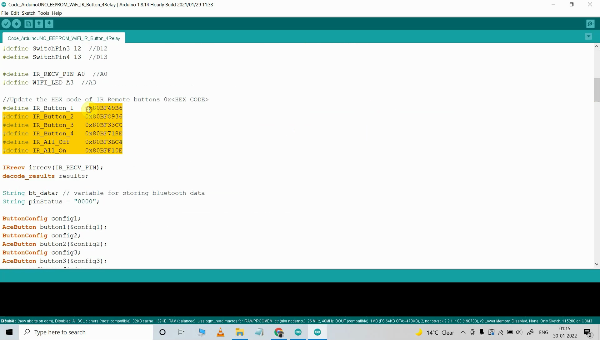 Arduino Smart Home With Alexa & Google Assistant Using ESP-01 - IoT ...