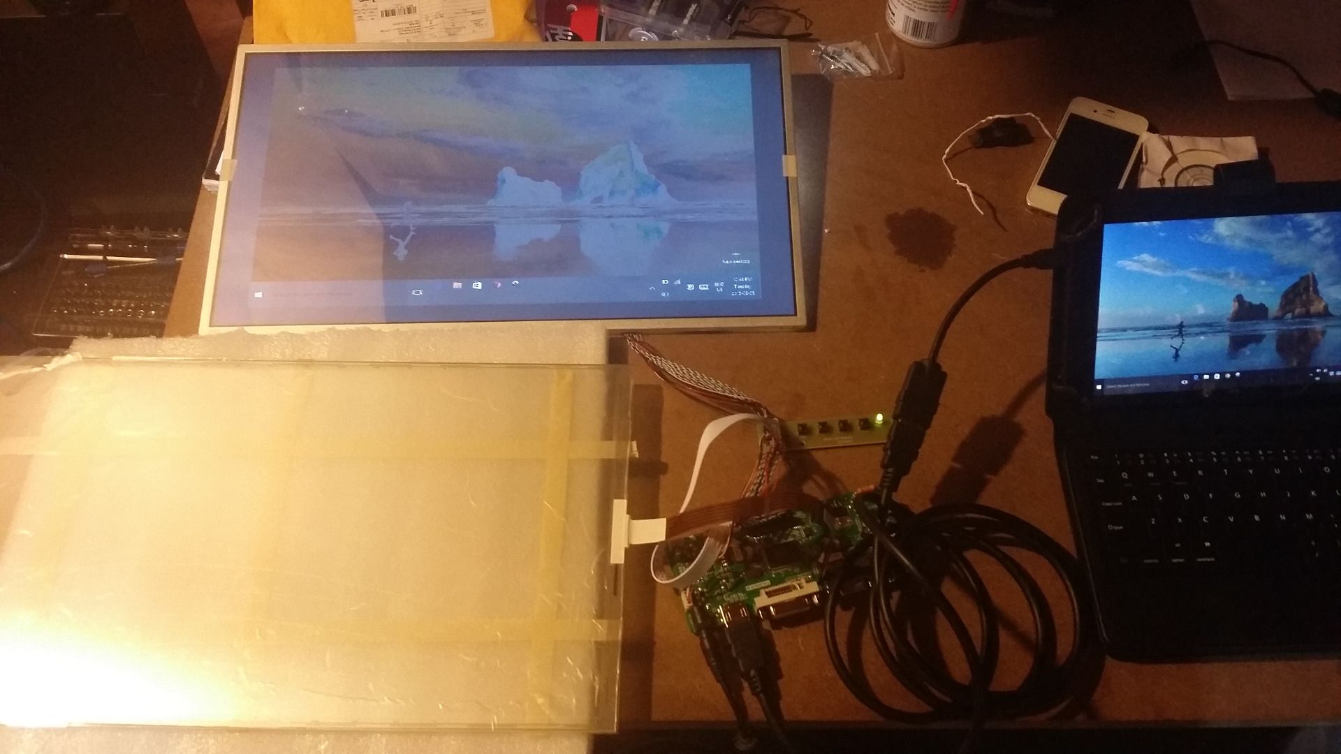 Touchscreen Wall Mounted Family Sync & Home Control Panel : 7 Steps ...