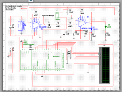 Arduino E.C.G. With Analog Scale : 5 Steps - Instructables