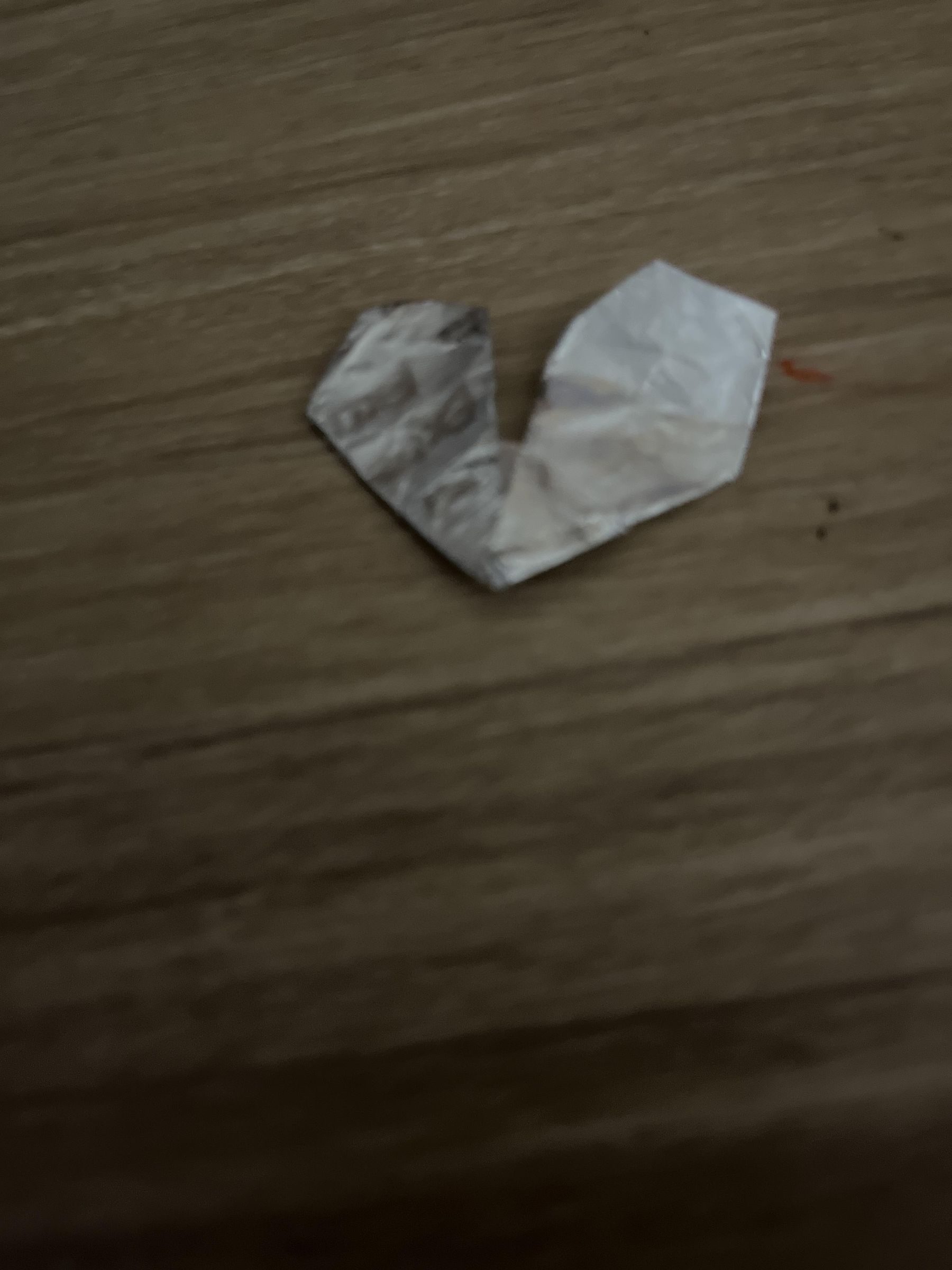 Easy Steps Gum Wrapper Heart : 7 Steps - Instructables