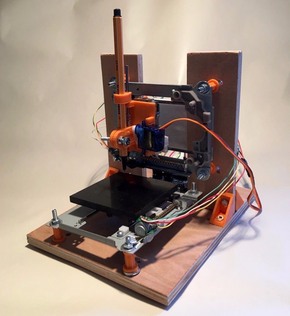 Mini Traceur Arduino - Mini CNC Plotter : 13 Steps (with Pictures ...