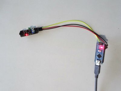 Arduino Nano: Infrared Obstacle Avoidance Sensor With Visuino : 12 ...