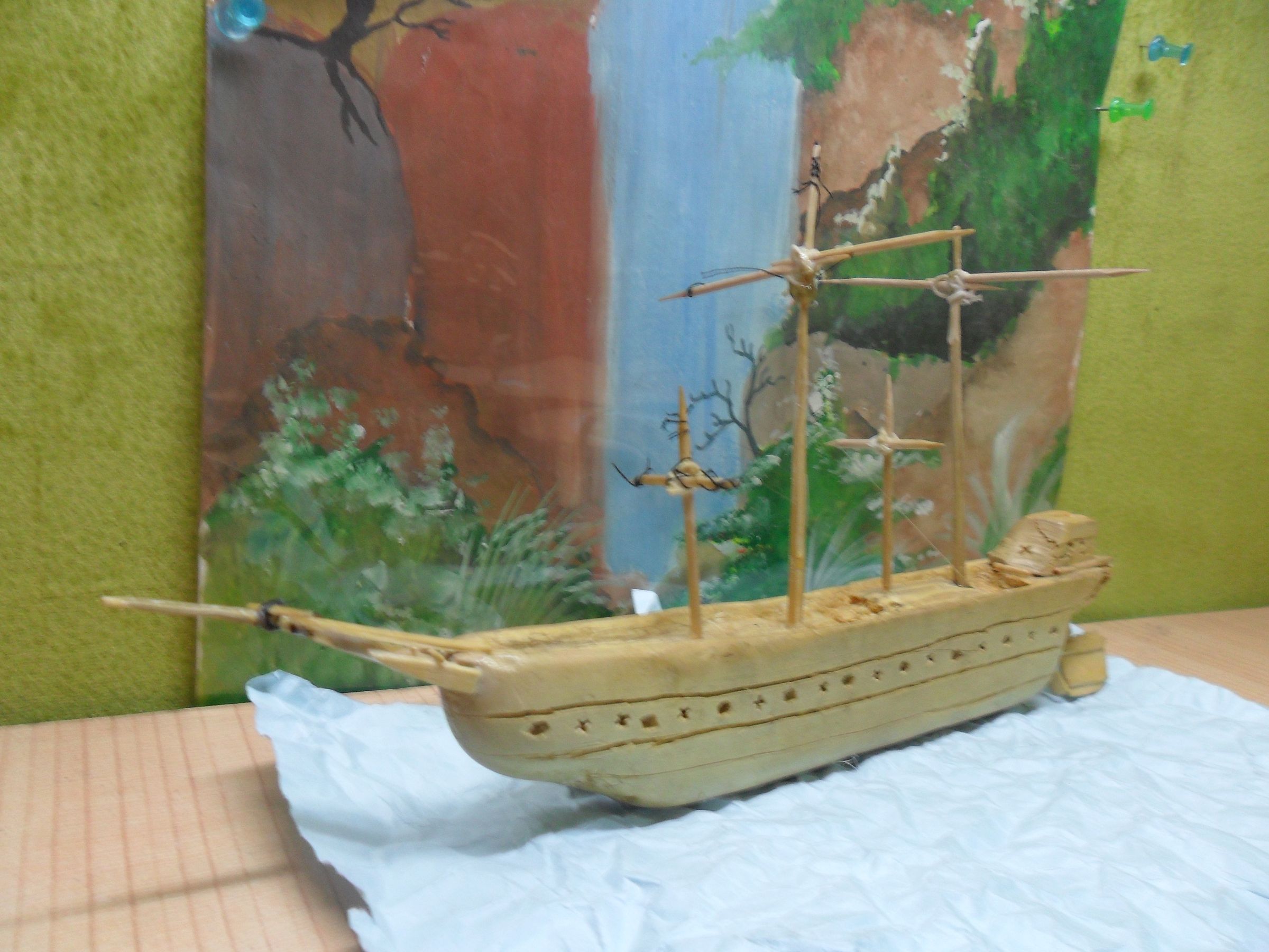 Wooden CARVED SHIP : 7 Steps - Instructables