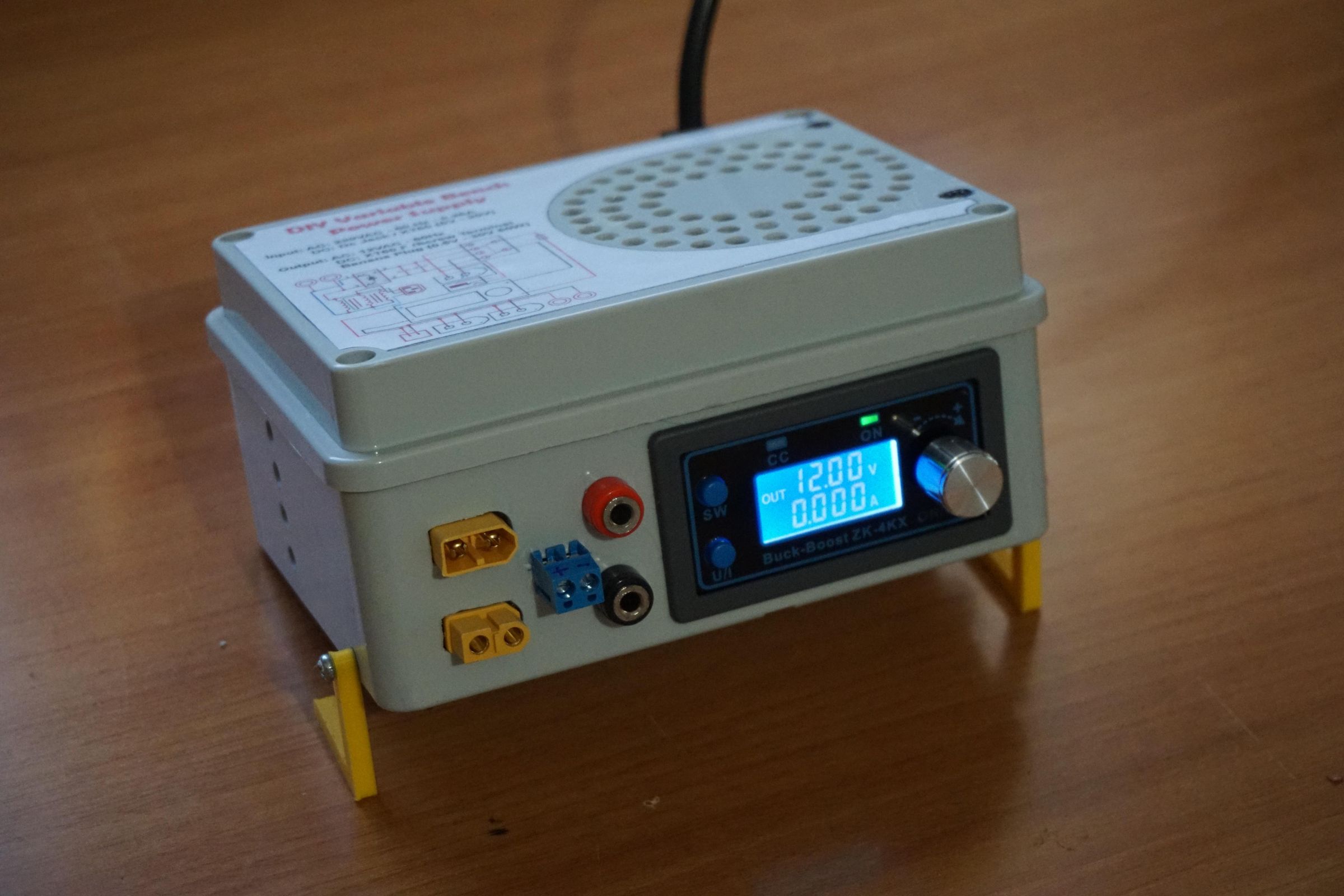 DIY Bench Variable Power Supply - ZK-4KX - Share Project - PCBWay